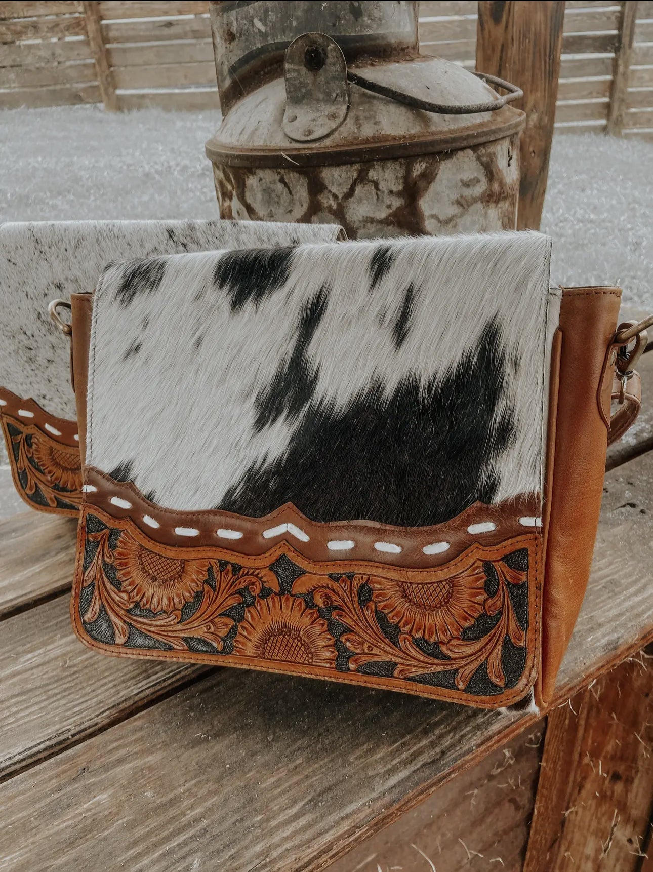 Athena Cowhide Concealed Carry Purse – Cactus Stitch & Co.